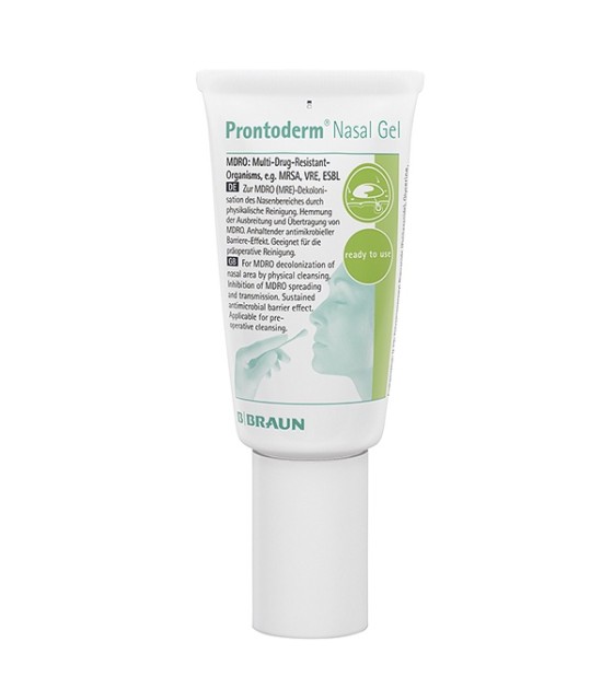 Prontoderm gel tratament stafilococ auriu nazal